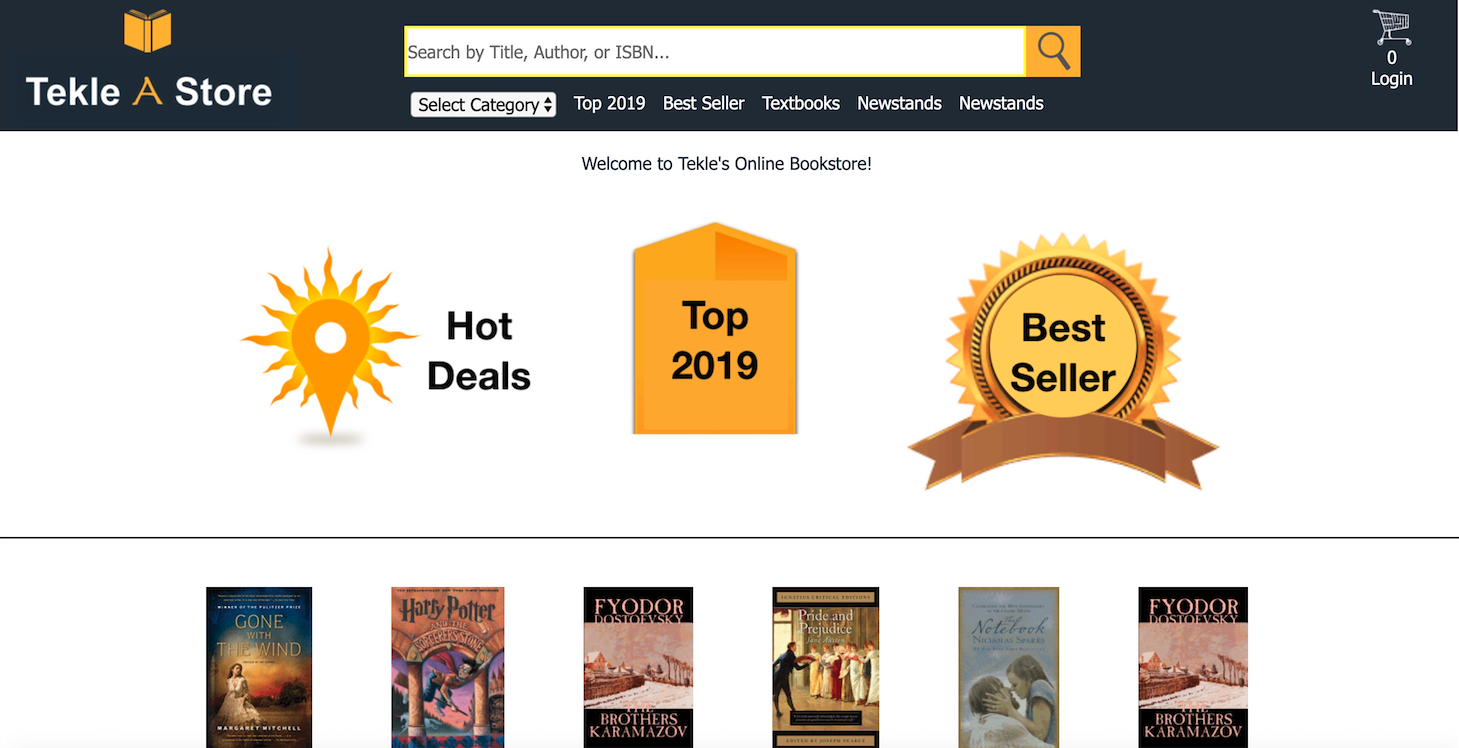 GitHub - tekleayele/EBookStore_FE