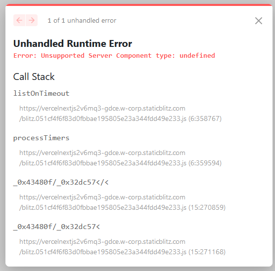 Composite Client Components Break App · Issue 47215 · Vercel Next Js · Github