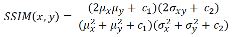 Is the structural similarity index calculated correctly within skimage ...