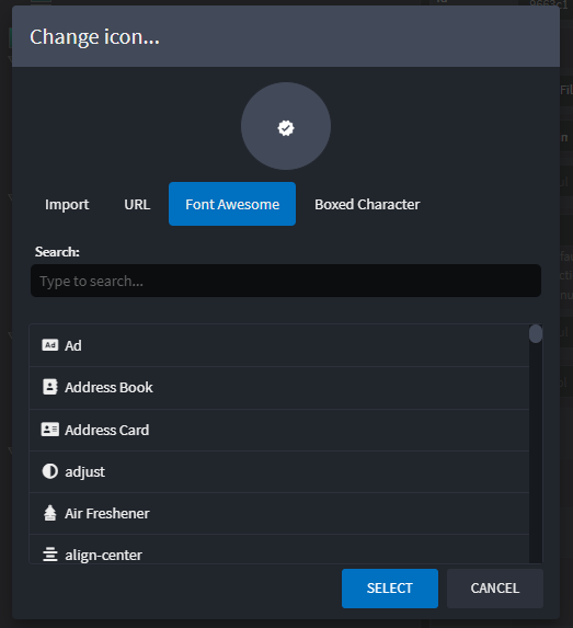 Use material font icons when uploading an icon for an element · Issue #21 · IntentArchitect ...