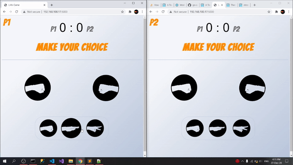 GitHub - Ernest96/LAN-Rock-Paper-Scissors: Rock-Paper-Scissors LAN Game. Implemented using ...