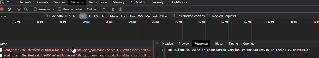 The client is using an unsupported version of the Socket.IO or Engine.IO protocols · Issue #366 ...