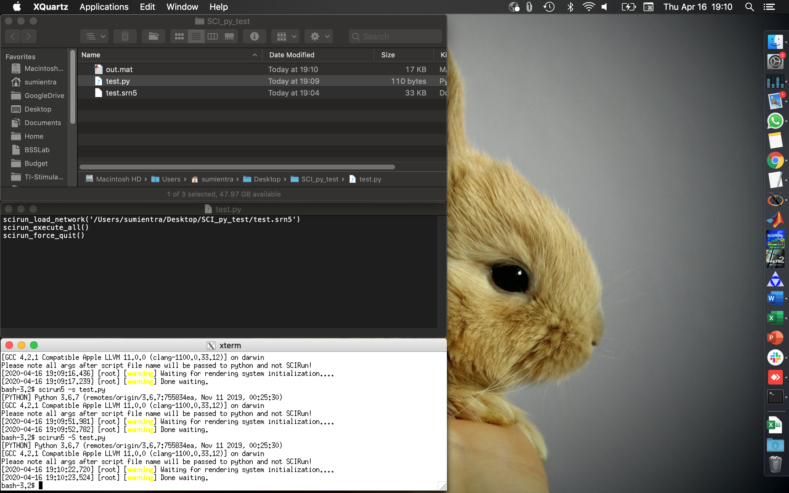 SCIRun5 python script does not execute correctly · Issue #2099 ...