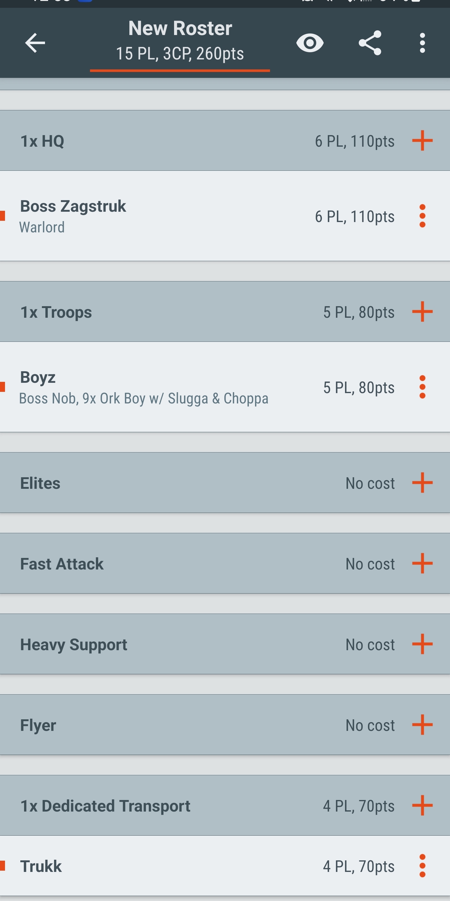 Orks patrol detachment cannot take dedicated transport · Issue #11771 · BSData/wh40k-9e · GitHub