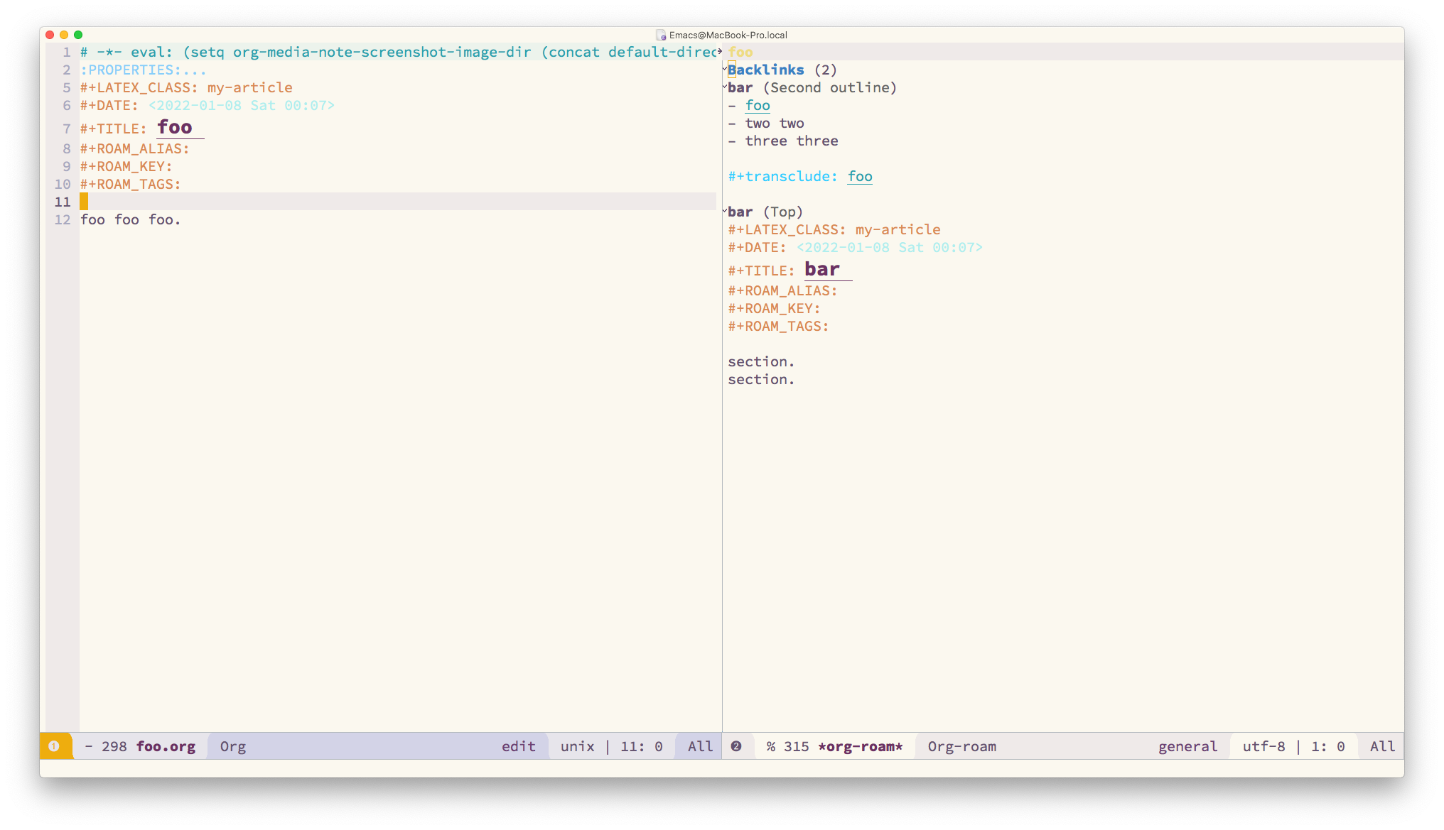 Identical id link under outline produce two different backlink content · Issue #2029 · org-roam ...
