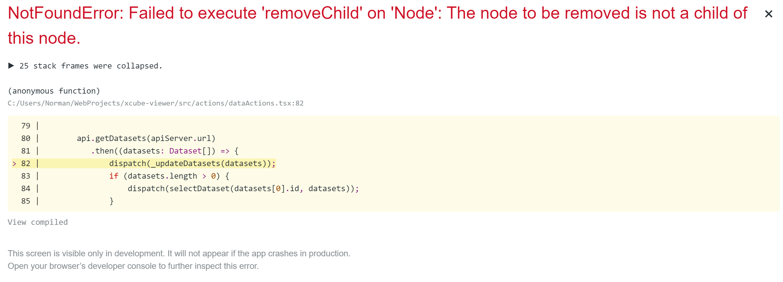 Changing server in settings causes app crash · Issue #100 · xcube-dev/xcube-viewer · GitHub