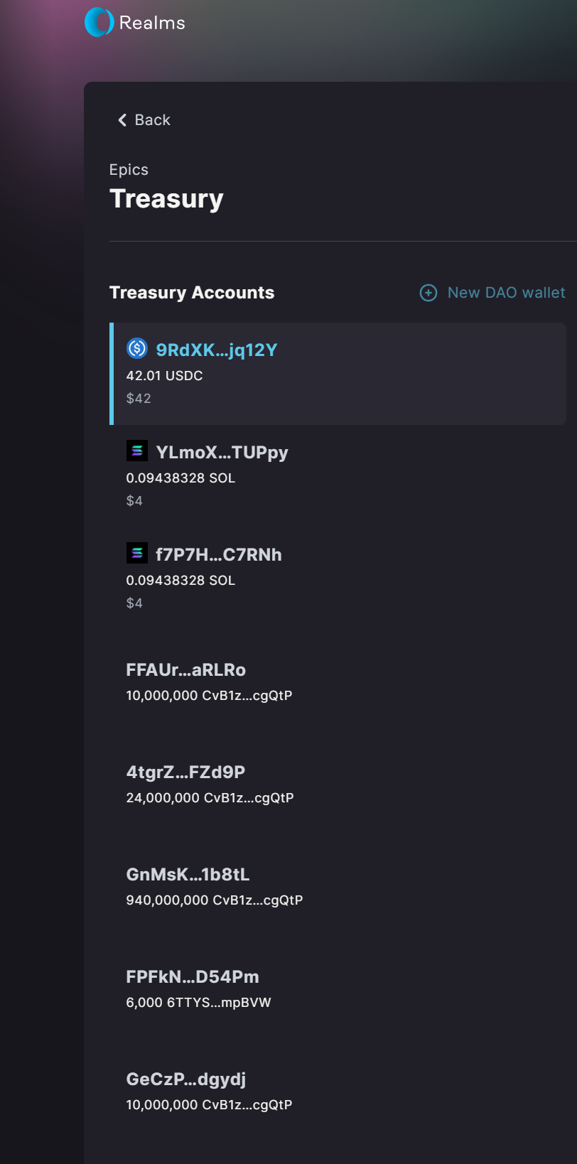 Treasury Doesn T Show Token Image From Metadata Issue 883 Solana