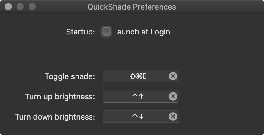 Add an 'enable/disable toggle' keyboard shortcut for quick restoration of a previous setting ...