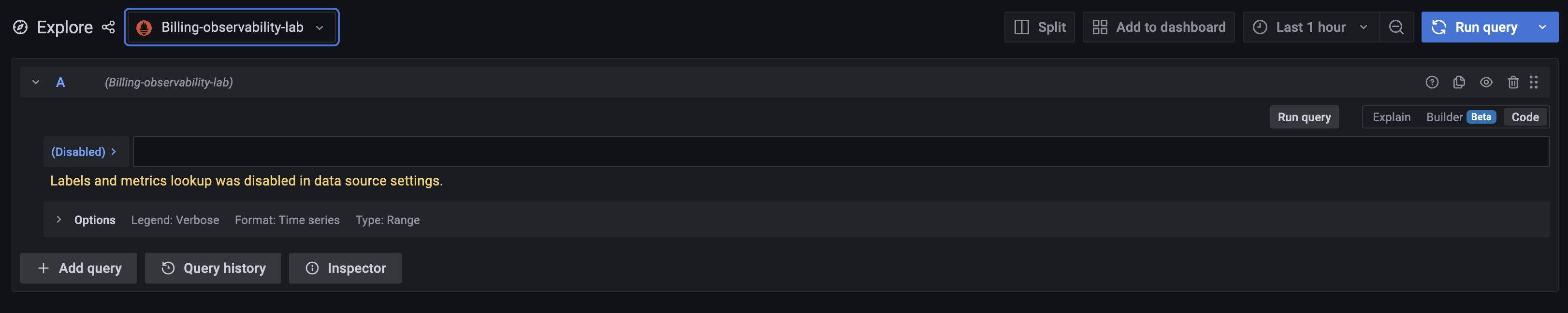 Grafana 9.0.0: Unexpected error while loading a Prometheus datasource in Explore view · Issue ...