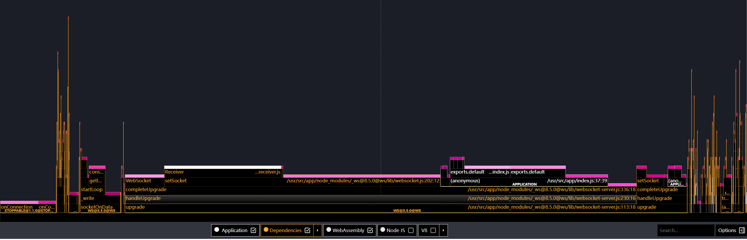 Suspected memory leak in send function · Issue #2022 · websockets/ws · GitHub