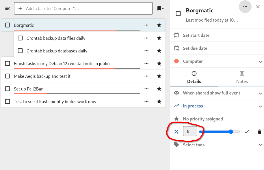 Visual Bug in Percent Completion: second digit cut off visually · Issue #2304 · nextcloud/tasks ...