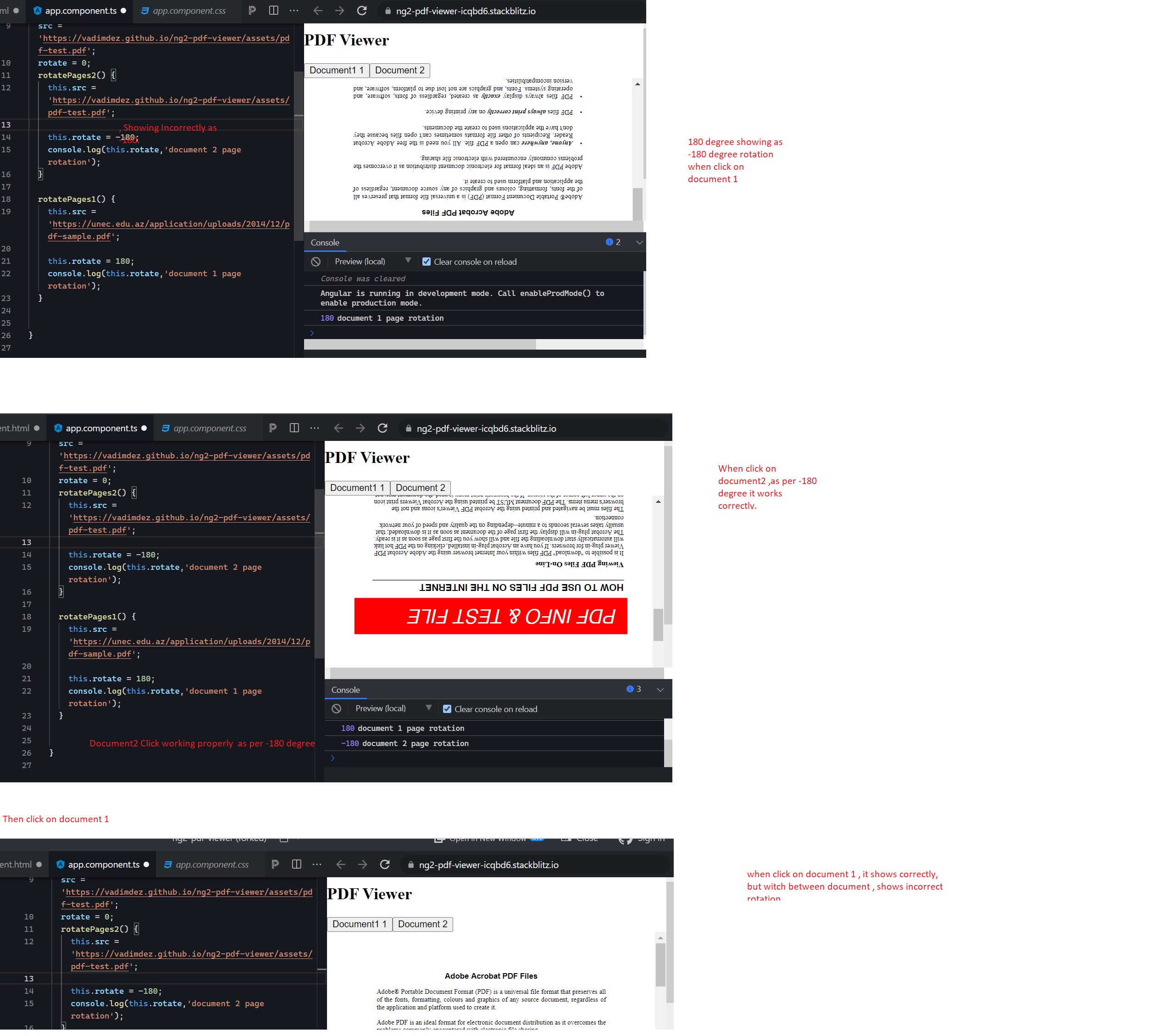 Rotation not working properly while switching between diffrent pdf · Issue #870 · VadimDez/ng2 ...