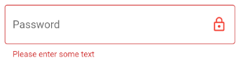 TextFormField suffix icon doesn't turn red on validation error · Issue #82823 · flutter/flutter ...