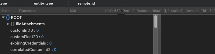 [Feature Request] Quick-look of JSON objects to either be alphabetical or maintain order from ...