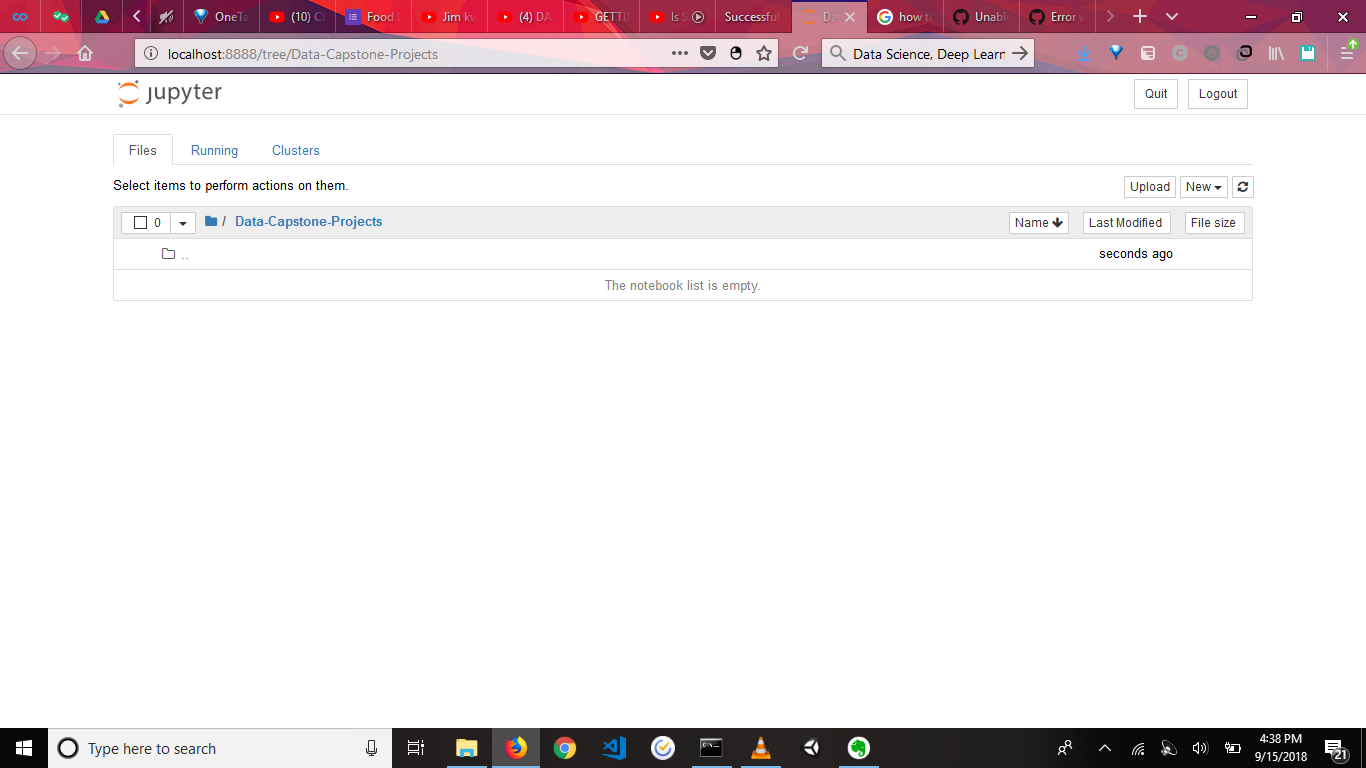 Unable to view files in the folder · Issue #3922 · jupyter/notebook ... Unable to view files in the folder · Issue #3922 · jupyter/notebook ...