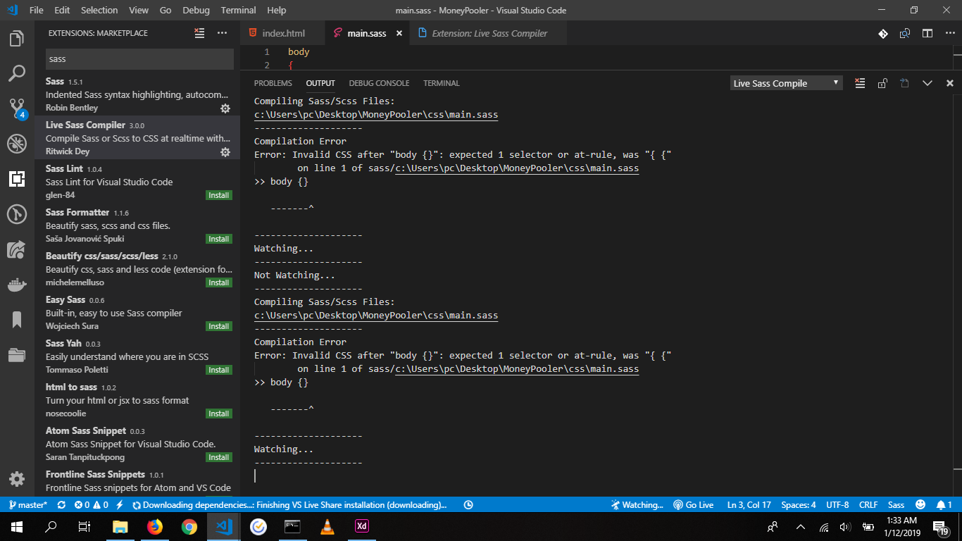 Weird Error pops us · Issue #127 · ritwickdey/vscode-live-sass-compiler · GitHub