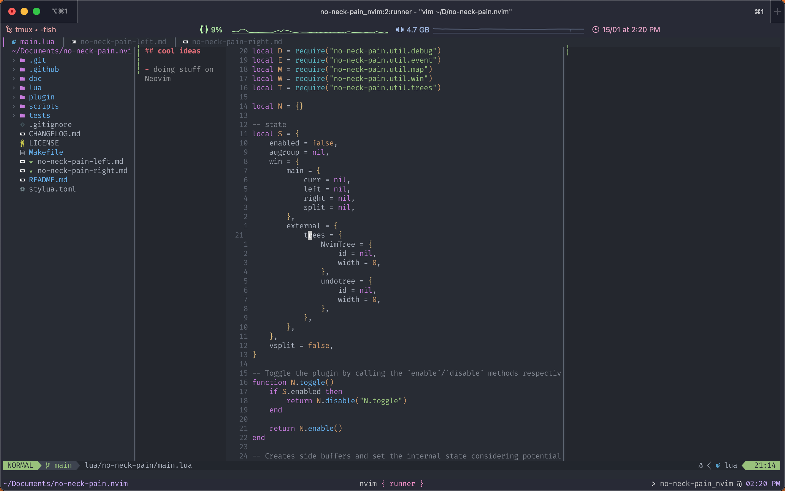 [feat] Hide nvim-tree window when opening · Issue #133 · shortcuts/no ...