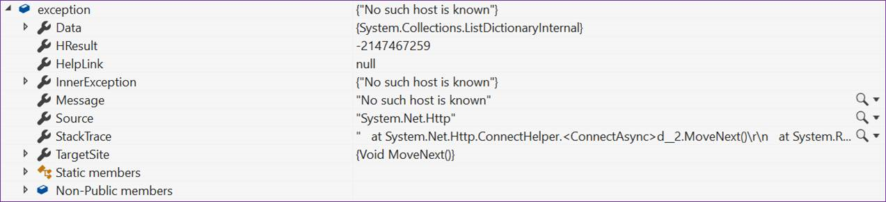 Understanding type and hierarchy or tracked exceptions · Issue #1512 · microsoft ...