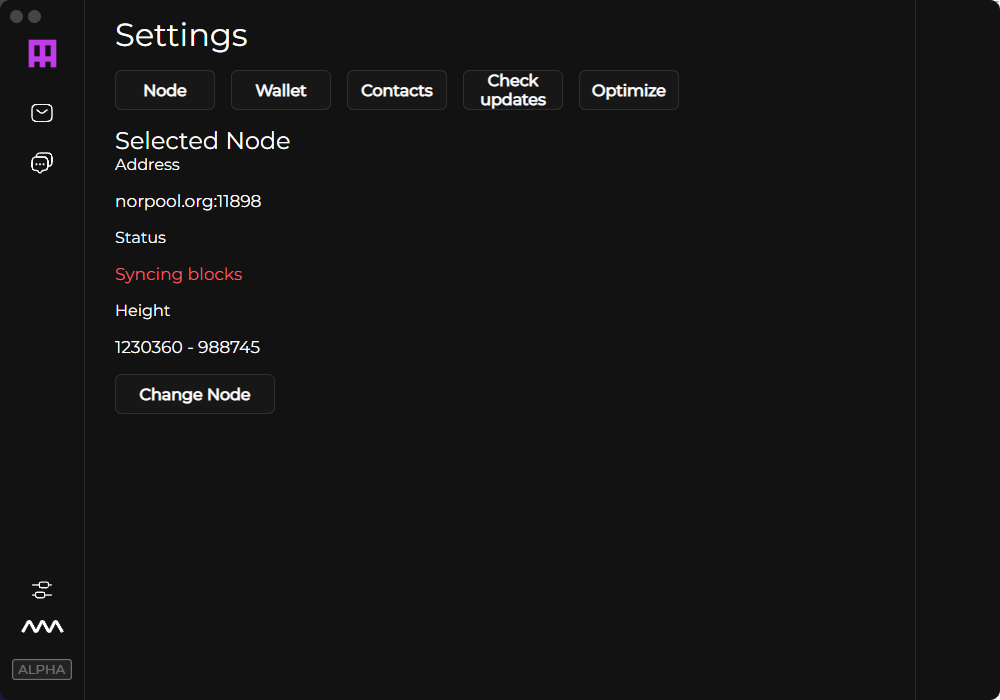 [Bug]: hugin desktop wallet sync from height 900000，sync to 988754 stoped。 · Issue #42 ...