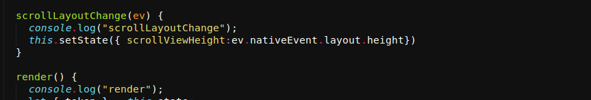 ScrollView fires "onLayout" and "onContentSizeChange" all the time ...