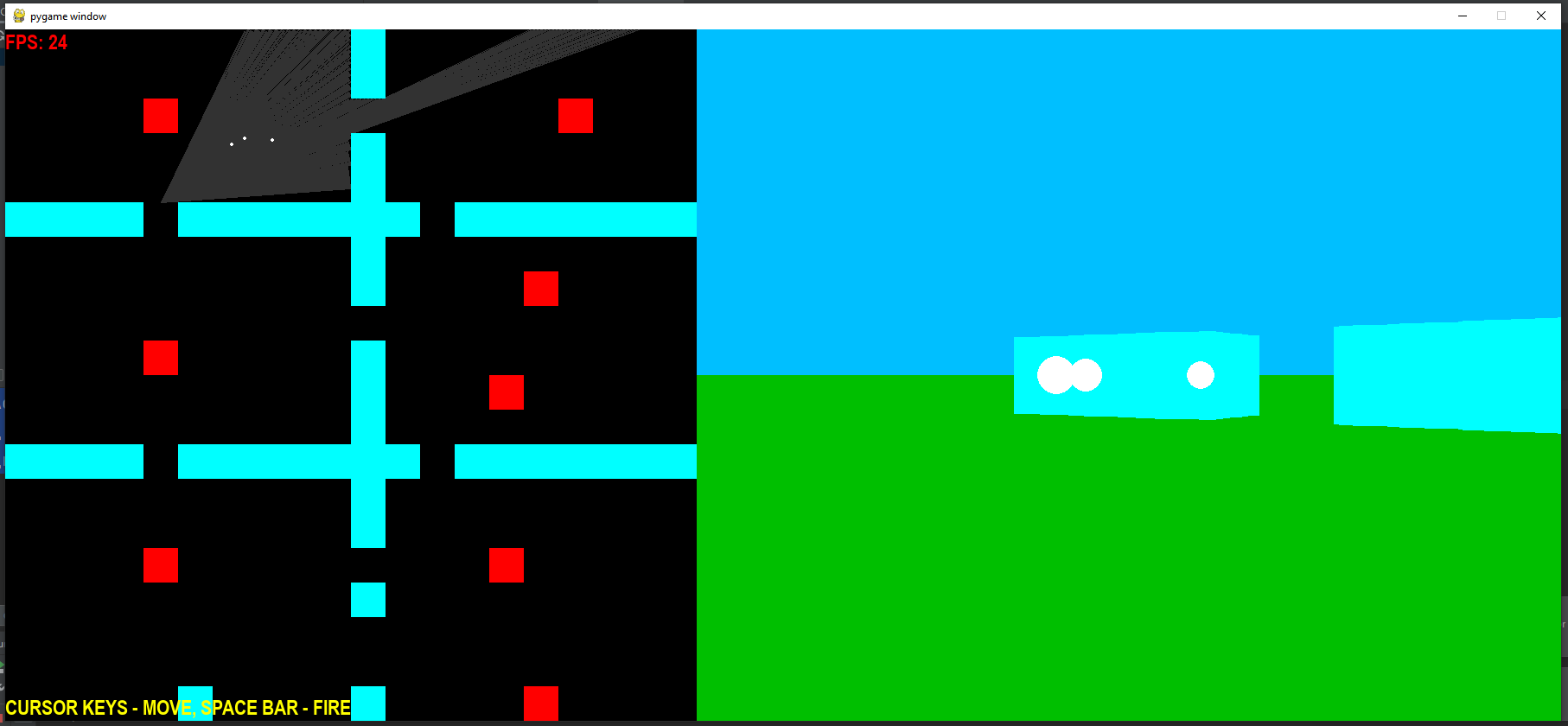 GitHub - DjCrush/RAY_CASTING_ON_PYTHON: RAY_CASTING ON PYTHON