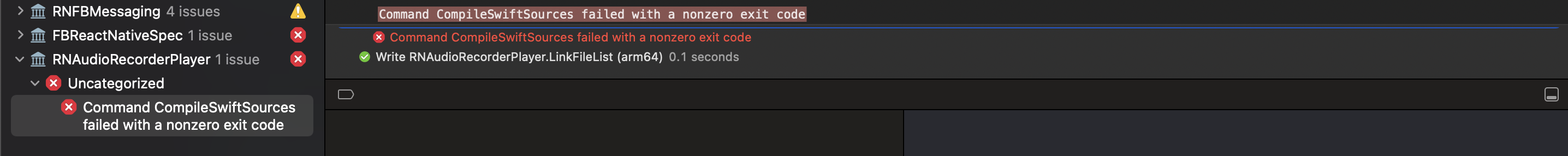 RN 0.66 iOS compatibility? · Issue #398 · hyochan/react-native-audio-recorder-player · GitHub