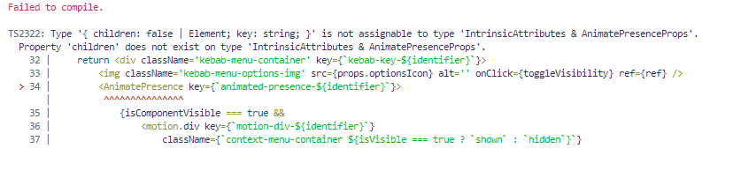 [BUG] AnimatePresence doesn't work with React 18 type definitions · Issue #1509 · motiondivision ...
