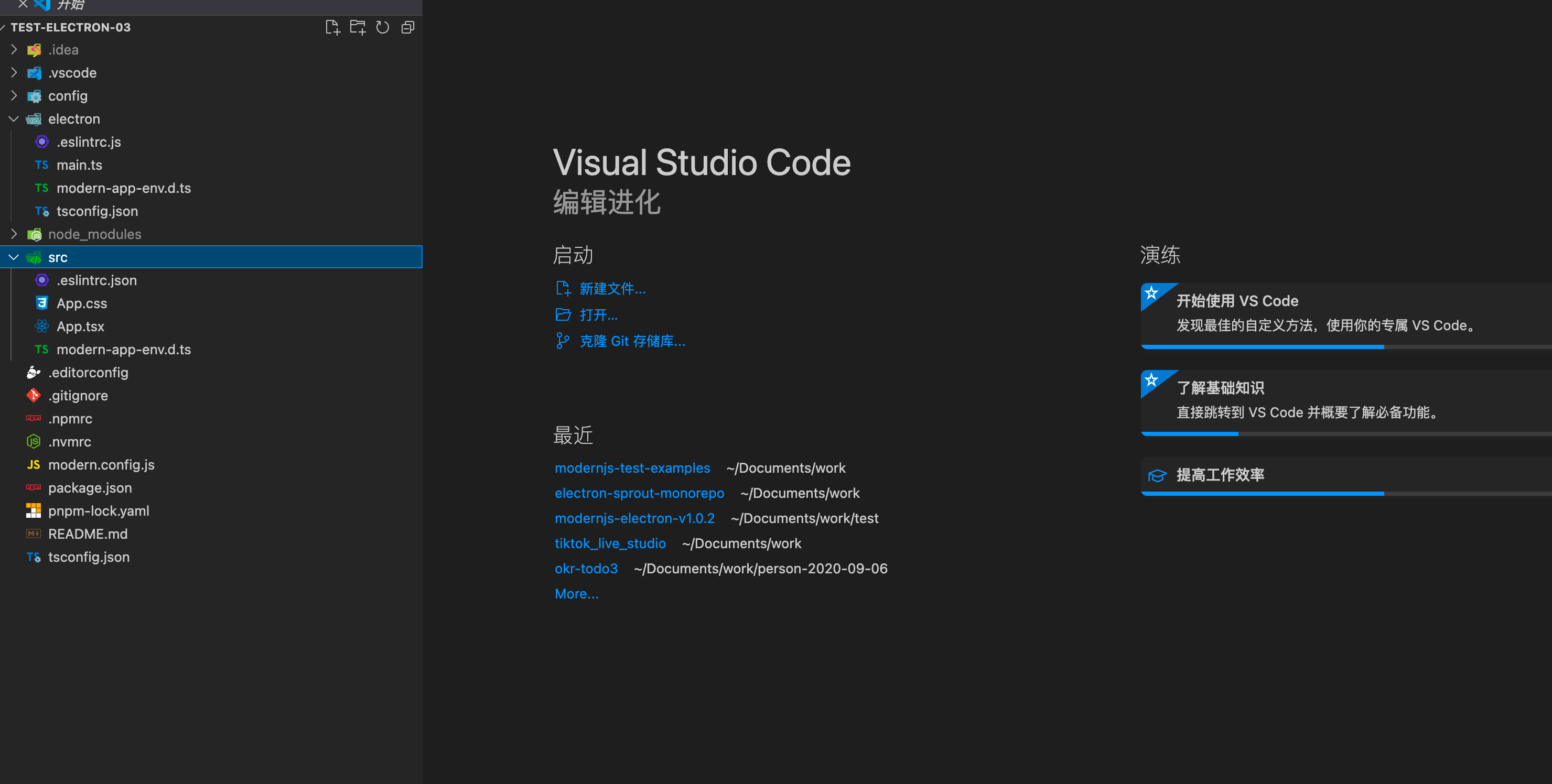 按照文档不能正确的开启electron node集成 · Issue #586 · web-infra-dev/modern.js · GitHub