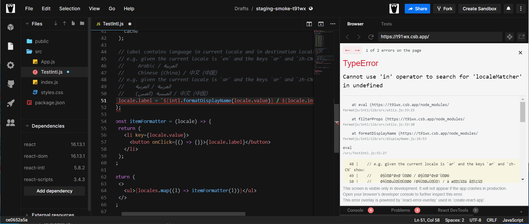 Crash using formatDisplayName() in Chrome. · Issue #2122 · formatjs ...