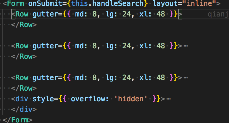 Form中存在多个Row元素时，对齐效果不正常 · Issue #9394 · ant-design/ant-design · GitHub