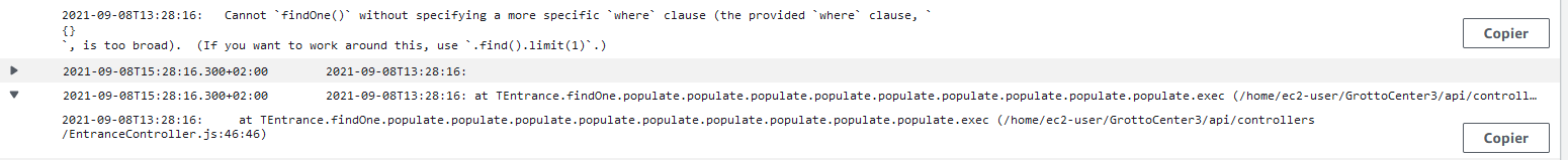 [ENTRANCE API] Infinite hanging when fetching some entrance · Issue #615 · GrottoCenter ...
