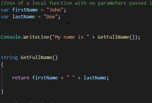New refactoring: Make local function static · Issue #35135 · dotnet/roslyn · GitHub