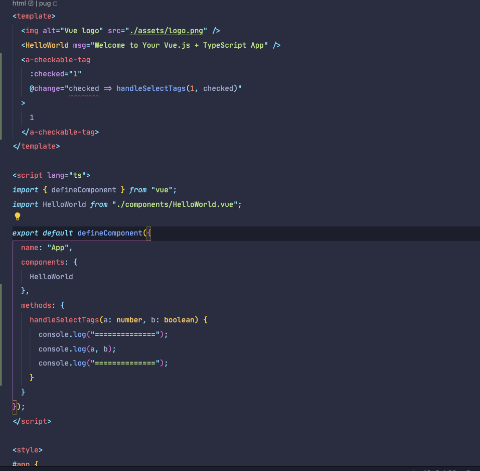 typescript error with template inline function params · Issue #3247 · vueComponent/ant-design ...