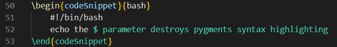 Avoid Syntax Highlighting In A Specific Env · Issue #3696 · James-yu