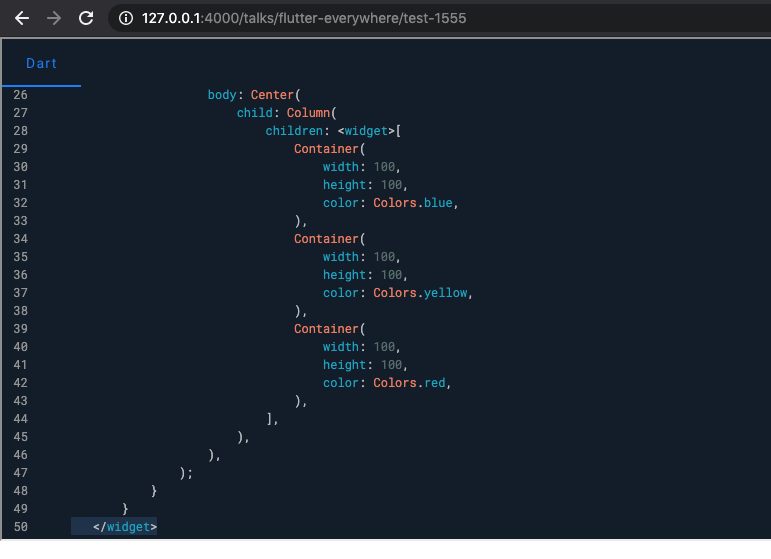 [Embedding] DartPad embedding using code blocks is broken · Issue #1555 · dart-lang/dart-pad ...
