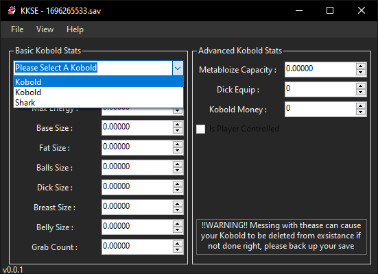 GitHub - M-ag-e/KKSE: A Save Editor for KoboldKare