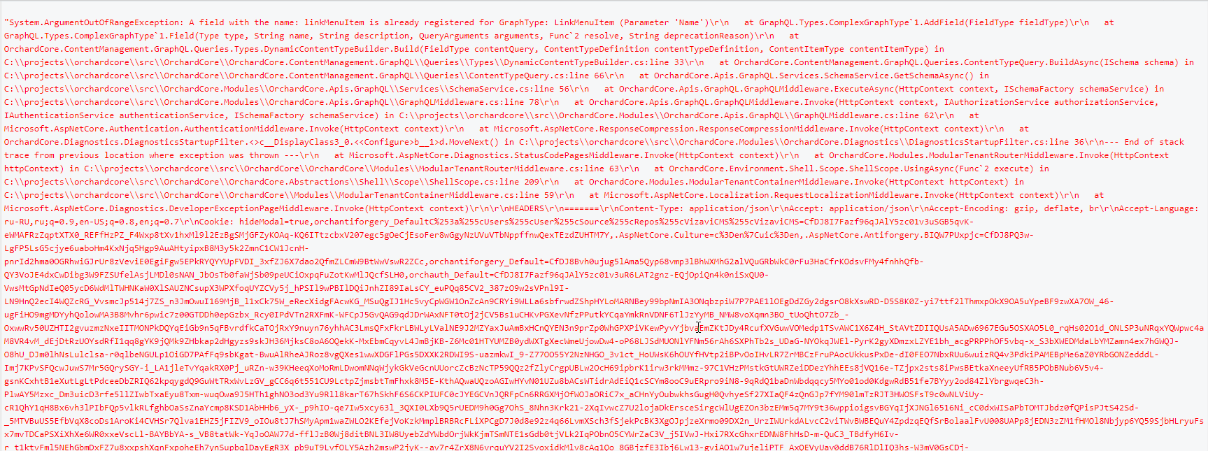 Graphiql No Schema Available · Issue 6148 · Orchardcms Orchardcore · Github