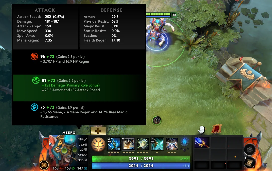 Meepo aghs (MegaMeepo) gives more stats than it should. · Issue #9561 ...