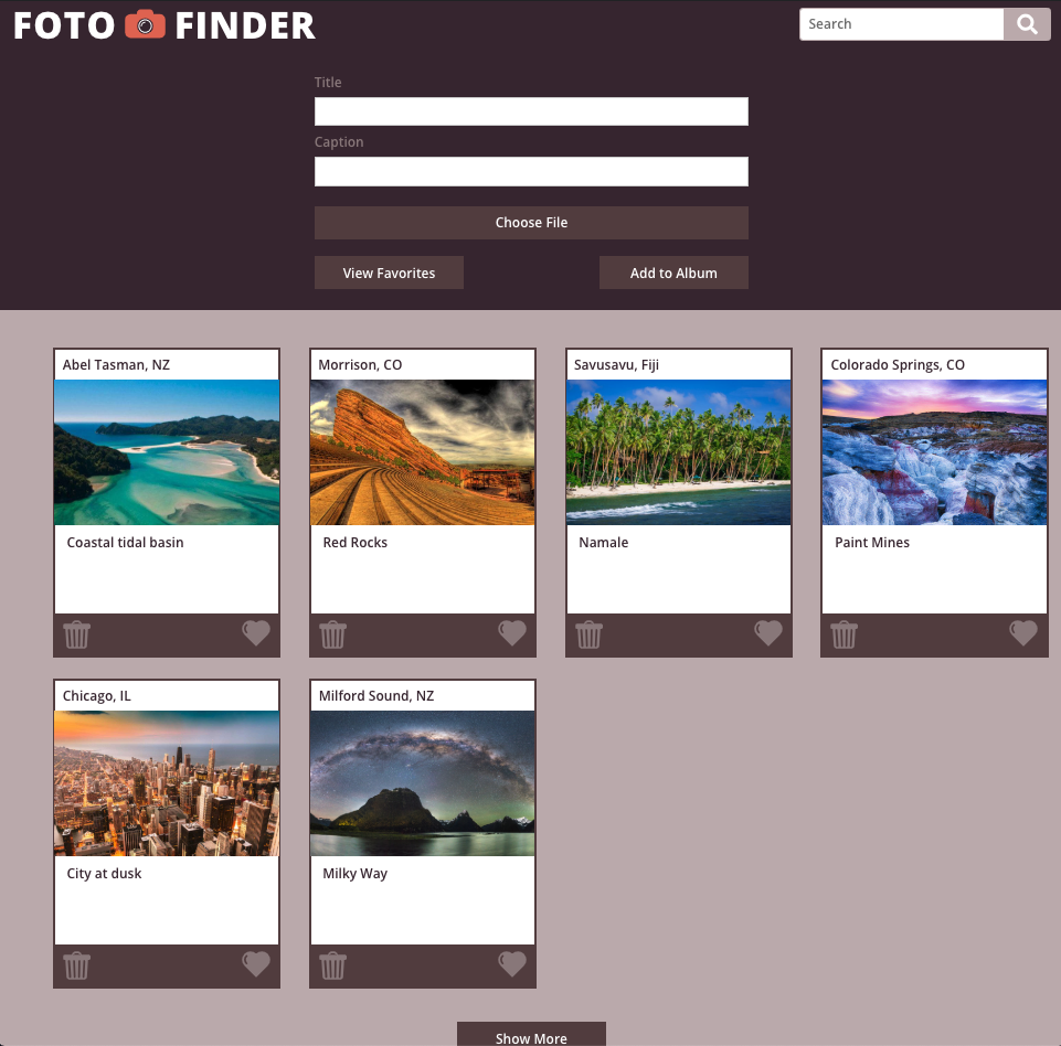 GitHub - ericweissman/ew-foto-finder