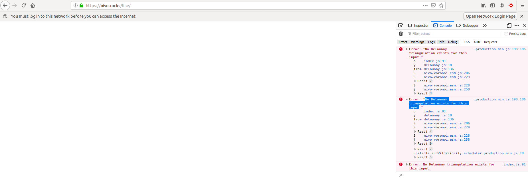setting xScale type to linear breaks the UI · Issue #686 · plouc/nivo ...