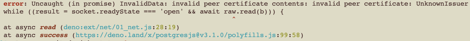Ssl Connection Issue On Heroku Postgres · Issue 359 · Porsager Postgres · Github