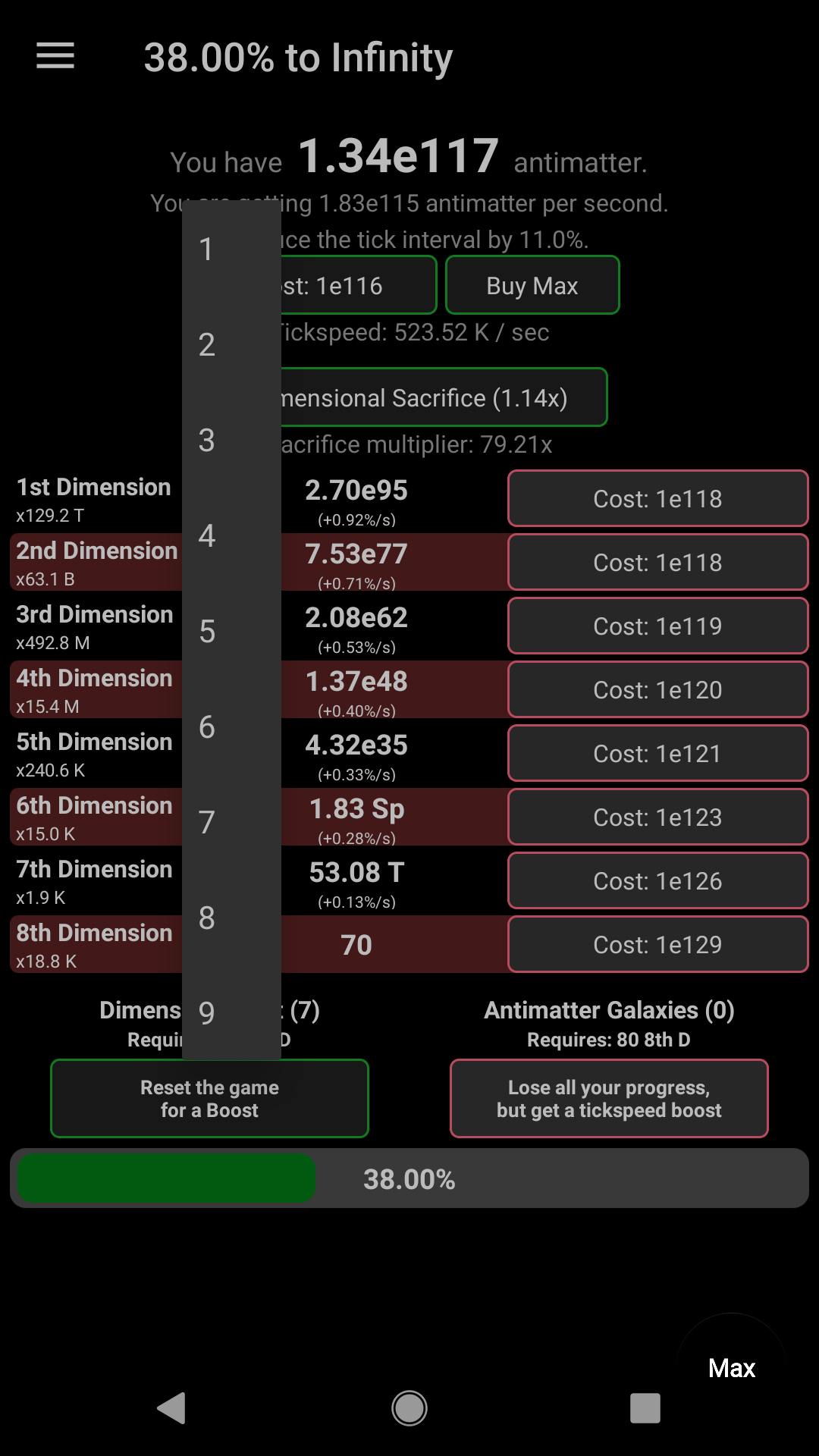Priority spinner shown on another tab when swiping · Issue #118 · antimatter-dimensions/mobile ...