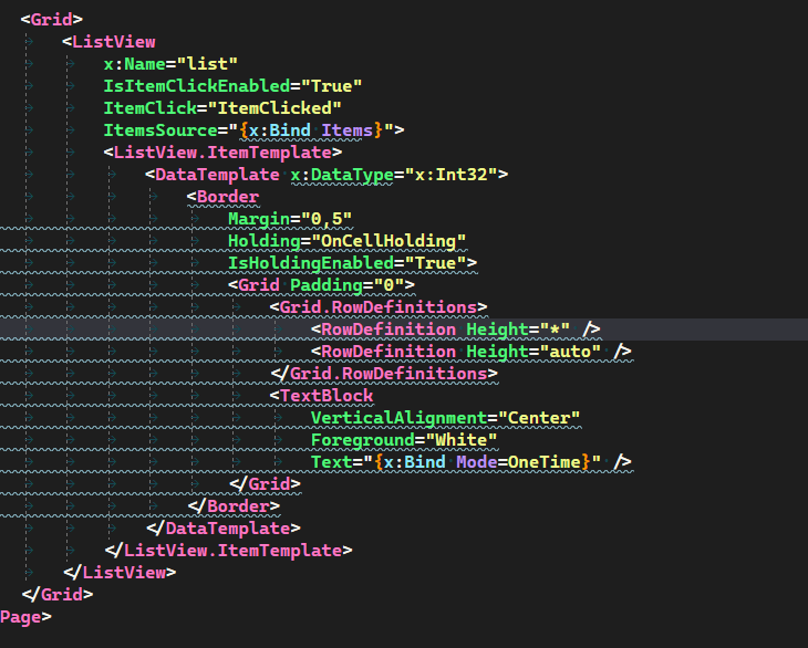 The Type Datatemplate Does Not Support Direct Content · Issue 10116 · Unoplatformuno · Github 7949