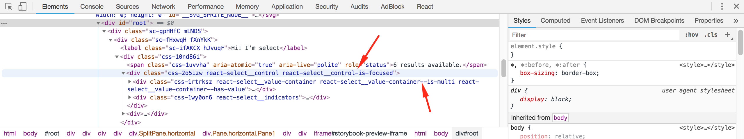 [v2.0] Missed dash in className modifier · Issue #2713 · JedWatson/react-select · GitHub