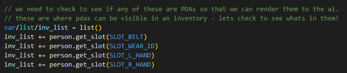 AI supposedly able to figure out IDs from pda pockets · Issue #10086 · goonstation/goonstation ...