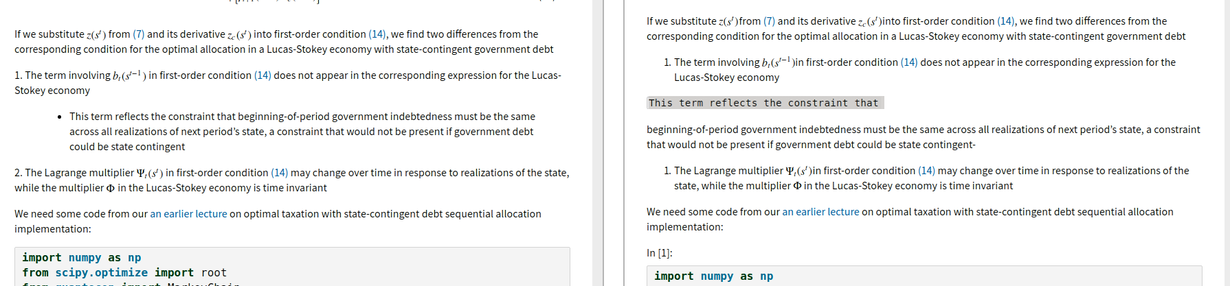 Support for nested lists is incomplete in Jupinx · Issue #4 · QuantEcon/lecture-source-py · GitHub