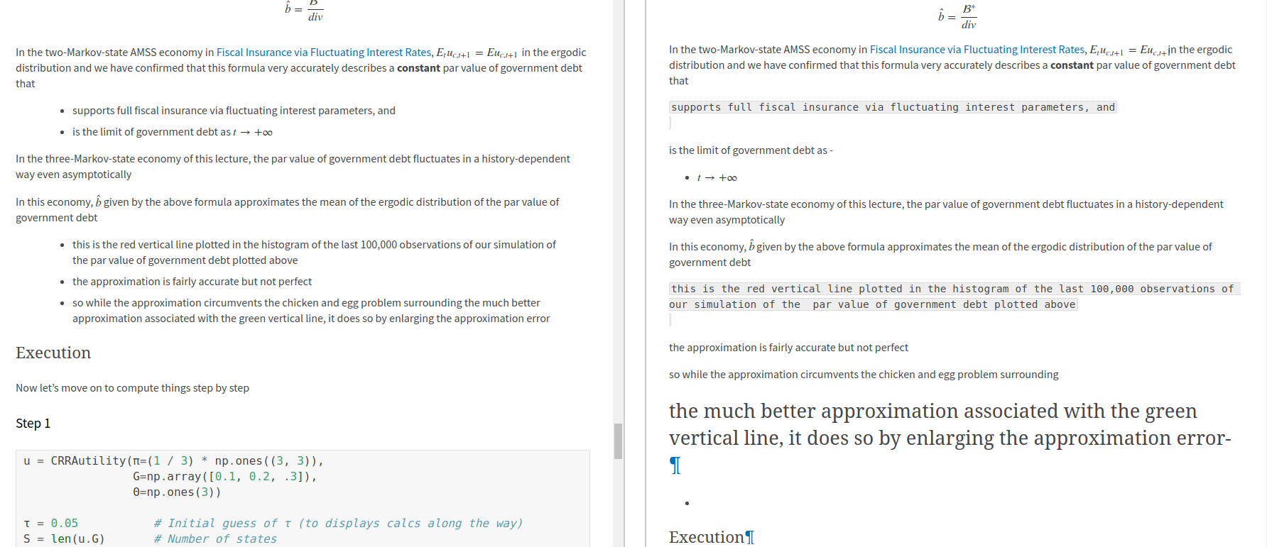 Support for nested lists is incomplete in Jupinx · Issue #4 · QuantEcon/lecture-source-py · GitHub