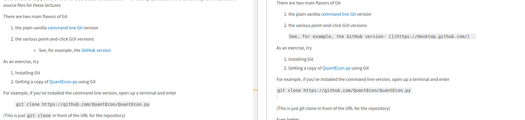 Support for nested lists is incomplete in Jupinx · Issue #4 · QuantEcon/lecture-source-py · GitHub