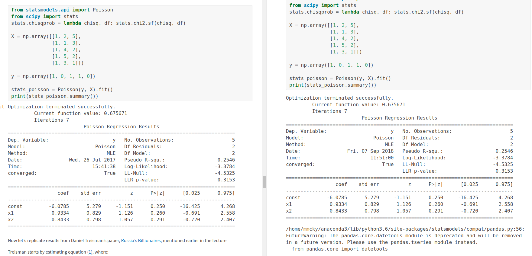 Various Errors and warnings for outputs (Code Issues, Missing Files ...