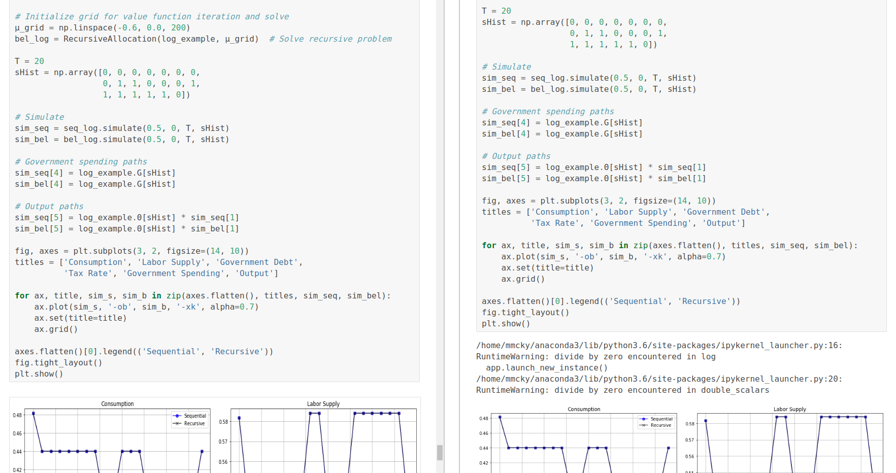 Various Errors and warnings for outputs (Code Issues, Missing Files, CellMagics) · Issue #28 ...